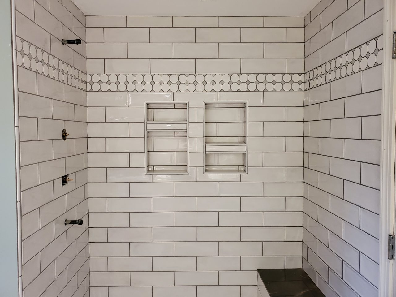 Inverted Bevel Subway Tile in Cuyahoga Falls, Ohio - Classic Tileworks
